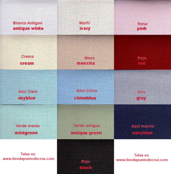 Color de telas - Imagui